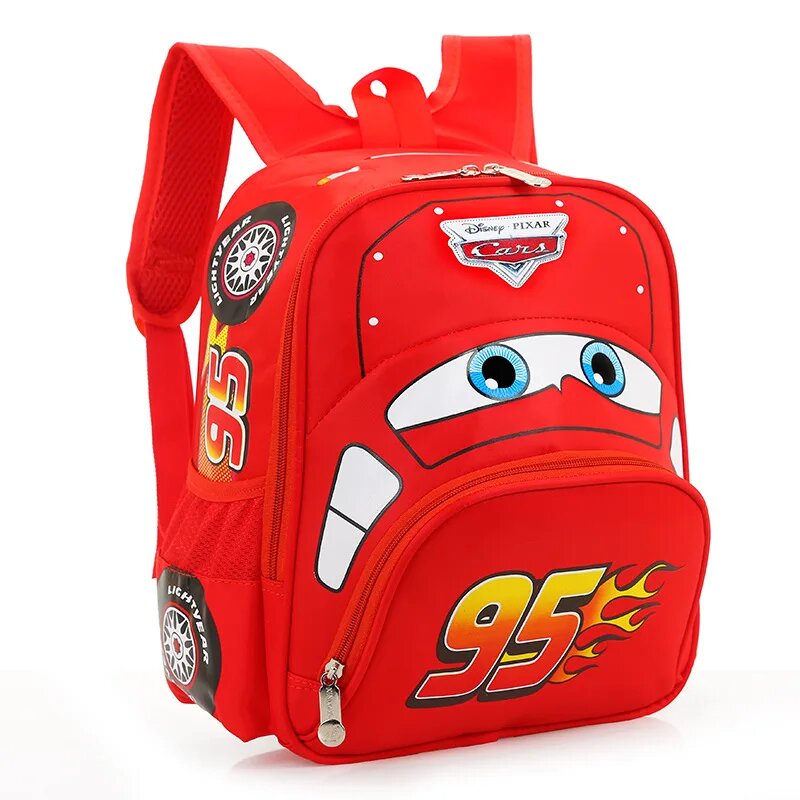 Детский рюкзак Lightning McQueen Disney, красный, 33x27x13 см