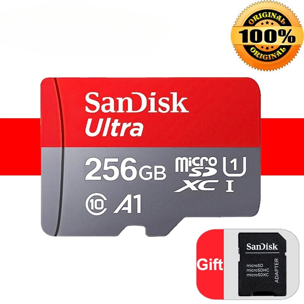 SanDisk Extreme PRO Micro SD карта памяти 256 ГБ Ultra 256GB