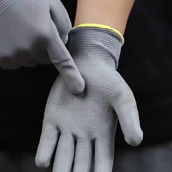 Рабочие перчатки из резины/нитрила, износостойкие и водоотталкивающие