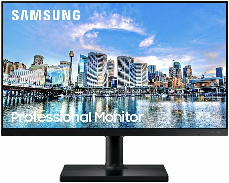 Компьютерный монитор Samsung F24T450FZI, 1920x1080, 75 Гц, IPS, черный