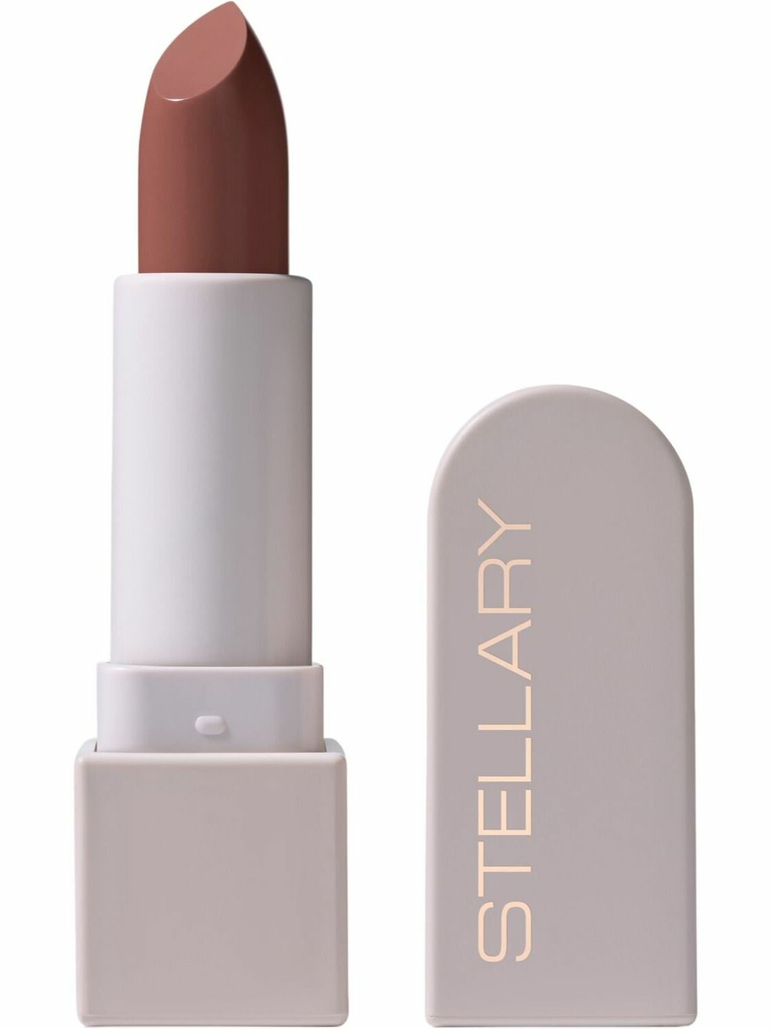Stellary Стойкая помада для губ 05 Насыщенный бежевый Long lasting lipstick RICH NUDE матовая увлажняющая