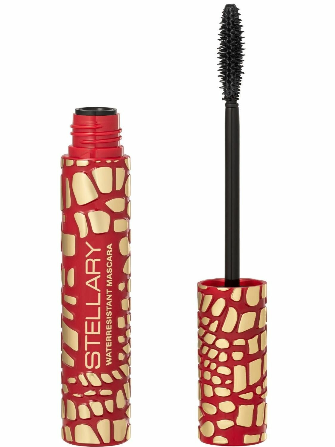 Stellary Влагостойкая тушь для ресниц черная Waterresistant mascara Wild Black тон 01