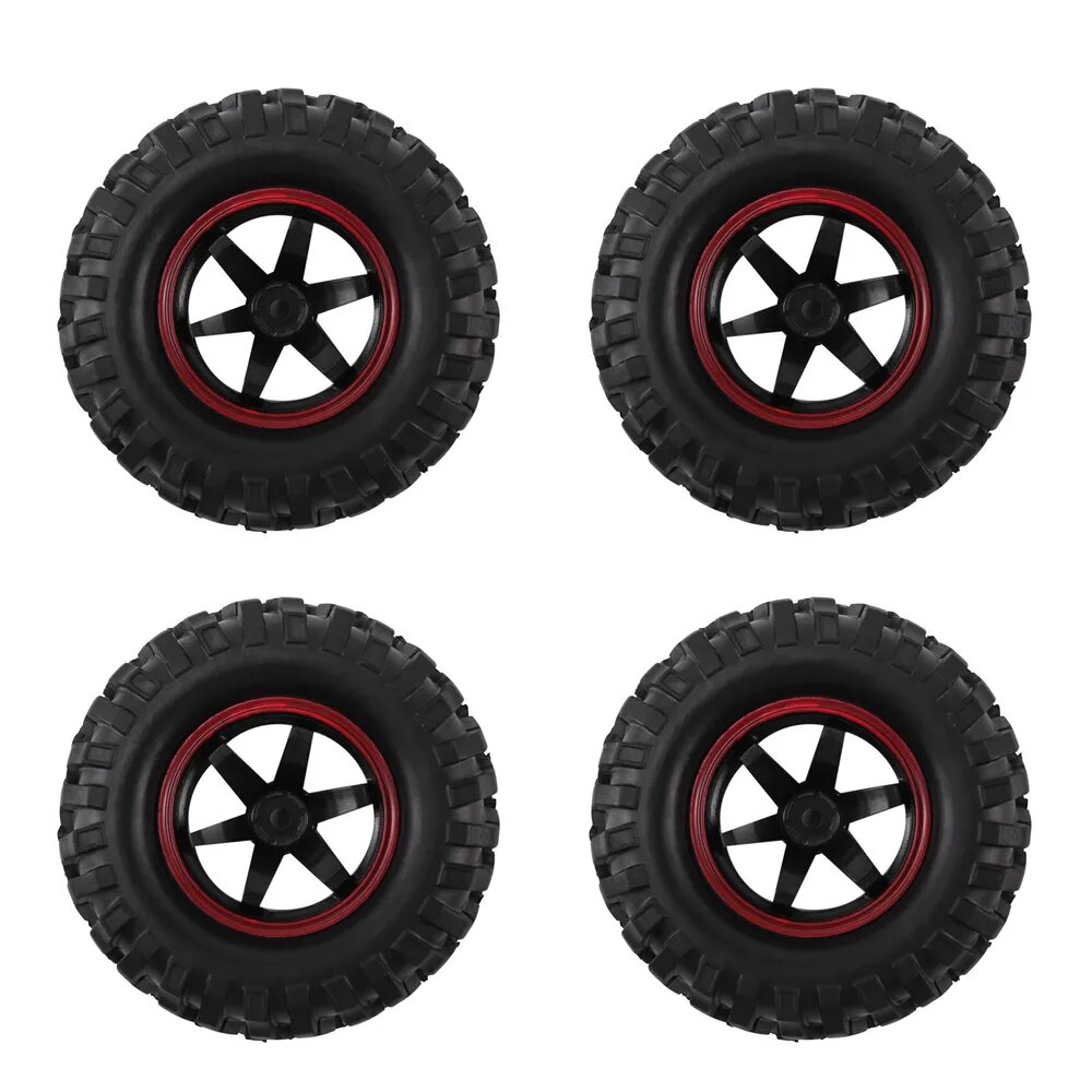4 Шт 1,9 Дюйма, 96 Мм, Масштаб 1/10, Шины С Ободом Колеса Для 1/10 SCX10 CC01 D90 RC Рок-Краулер, Запчасти