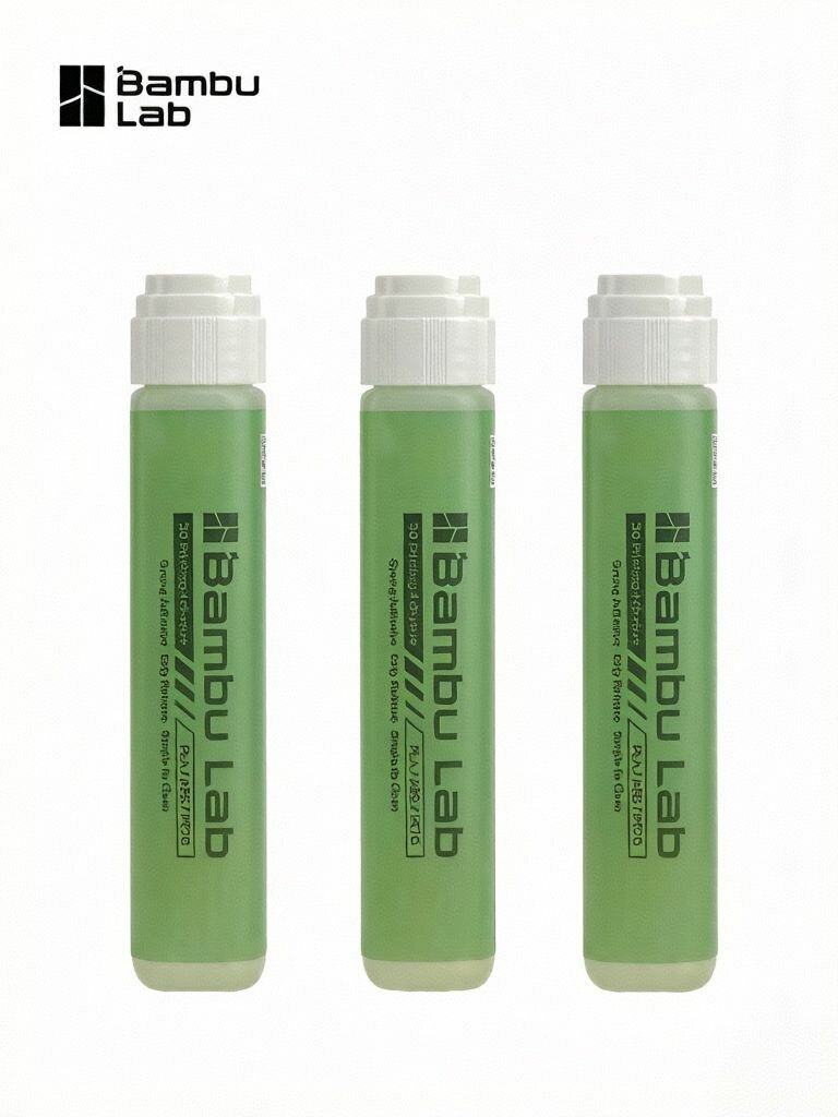 Bambu Lab Клей для 3D печати твердый клей PVP 3 шт, для уменьшения деформации стола 3D-принтера