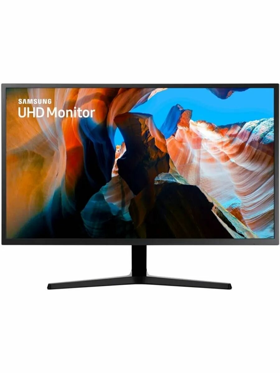 Монитор Samsung U32J590UQMXUE 32" VA 4K HDMI DP 60Hz 270cd Ex темно-серый