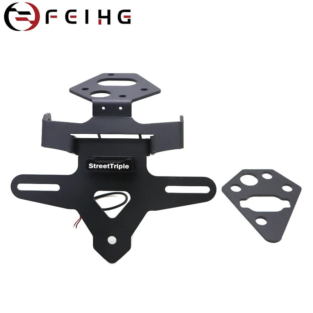 Аксессуары для мотоциклов, держатель номерного знака, кронштейн, задняя задняя рама, крыло для Triumph Street Triple 765R 765RS 2017-2025