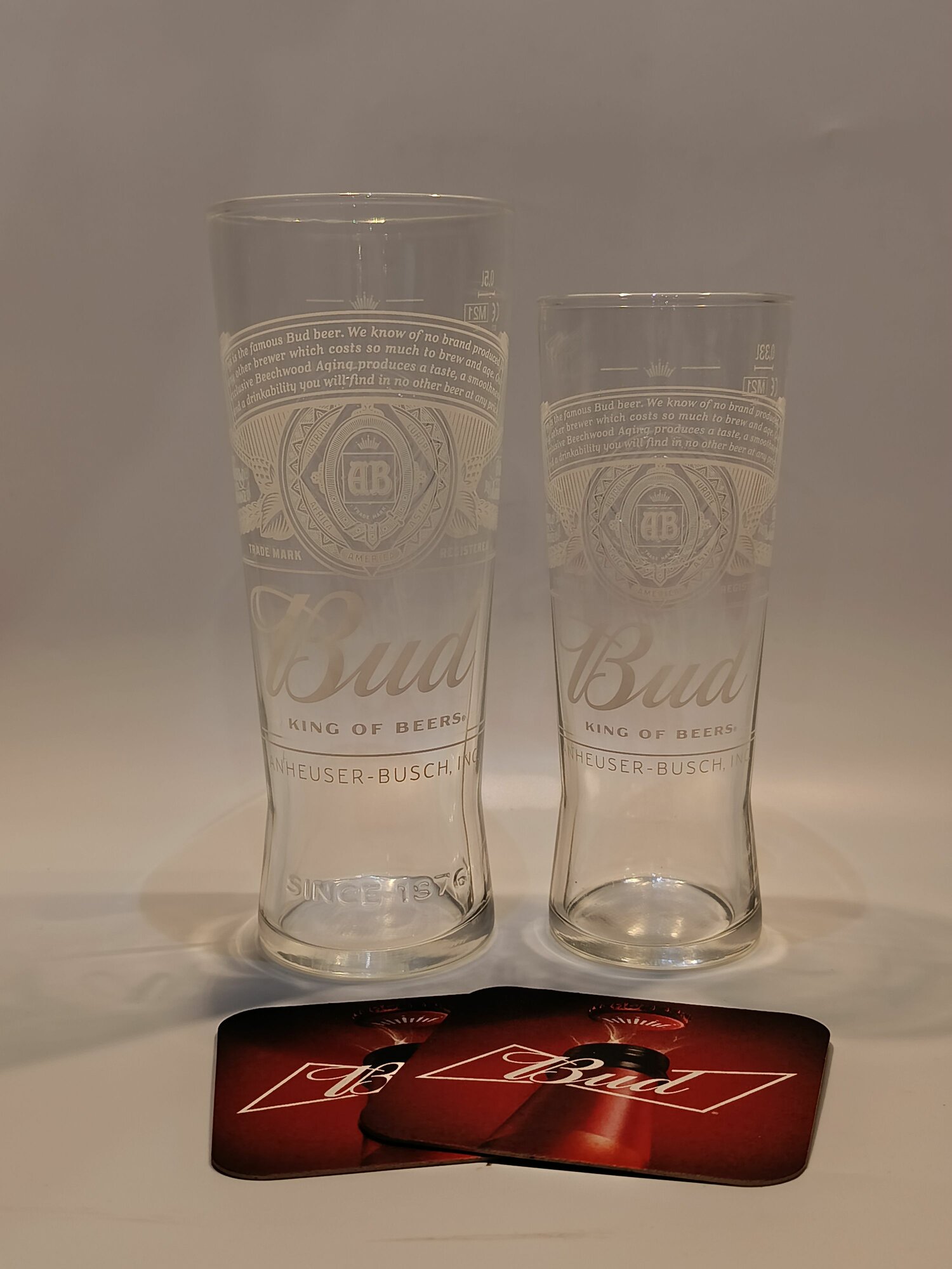 Набор бокалов Bud