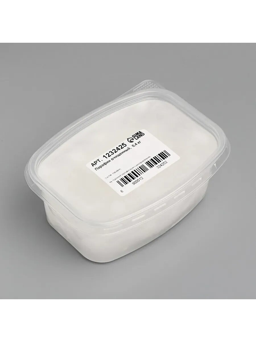 Очищенный парафин для творчества и строительства