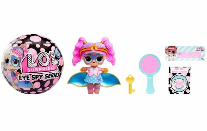 Кукла LOL Surprise в шаре Шпионы с аксессуарами, кукла-сюрприз ЛОЛ Сюрприз, игрушка для девочек
