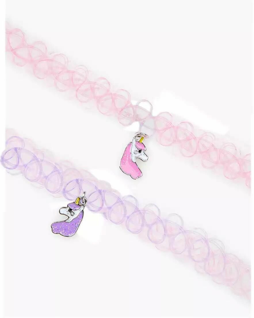 Набор чокеров КНР детские, пони, полимерные материалы, 2 шт