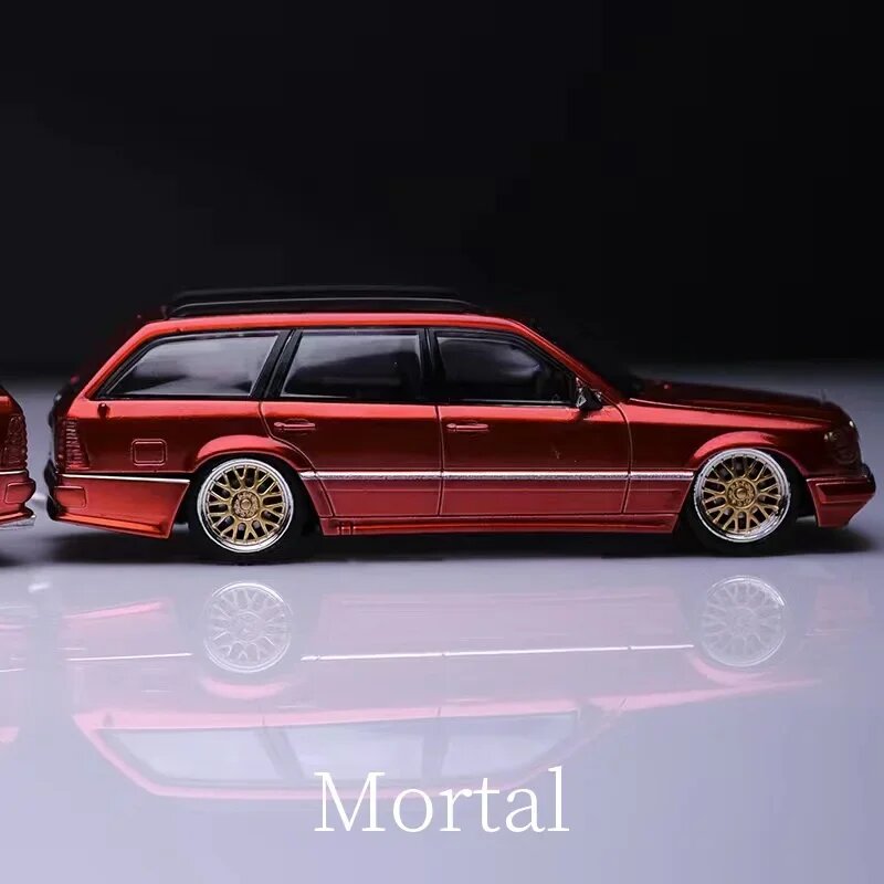 Mortal S124 металлический красный автомобиль 1:64