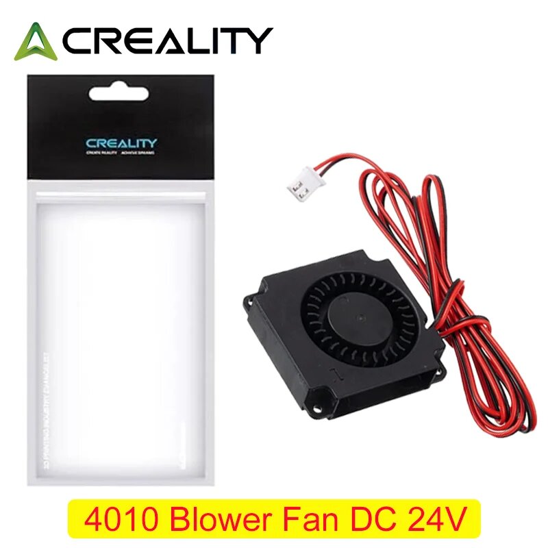 Creality 4010 Blower Fan DC 24V, Цвет: 1 PCS