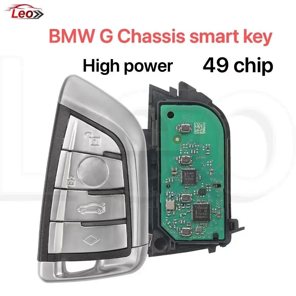 BMW G-серия Smart Key, чип 49, 4 кнопки, LX-F