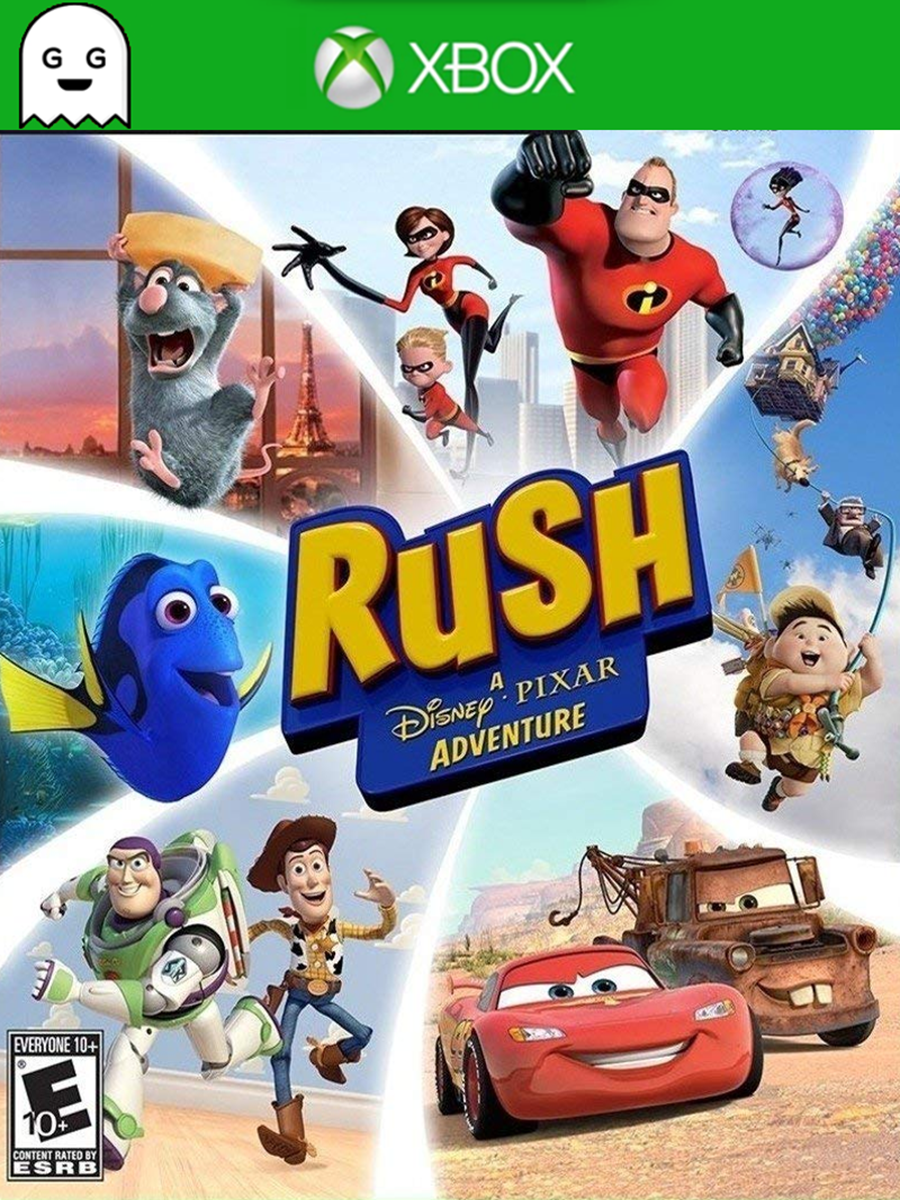 Игра Rush: A DisneyPixar Adventure, цифровой ключ для Xbox One/Series X|S, русская озвучка, Аргентина
