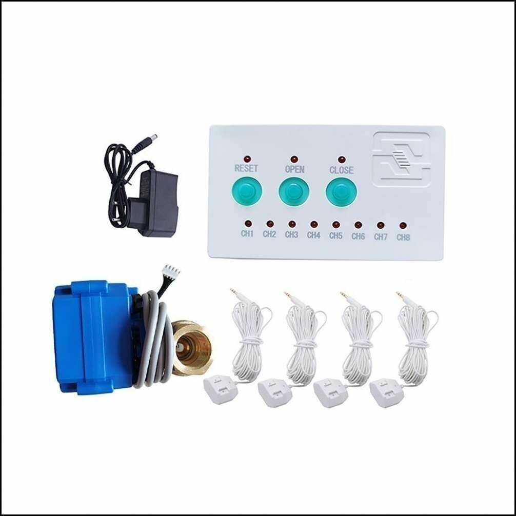 Датчик водной сигнализации с запорным клапаном 3/4" для системы обнаружения11