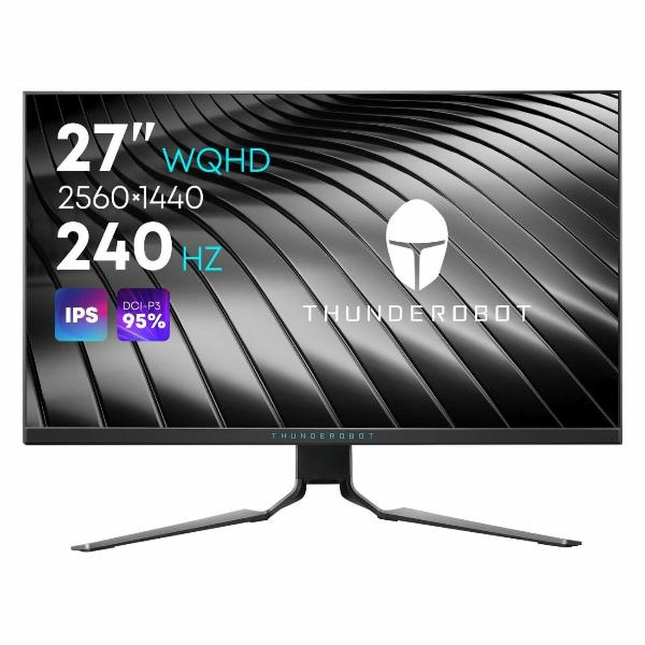 Монитор игровой Thunderobot 27"/IPS/2560x1440/240Гц/серебристый (JQ27F240L)