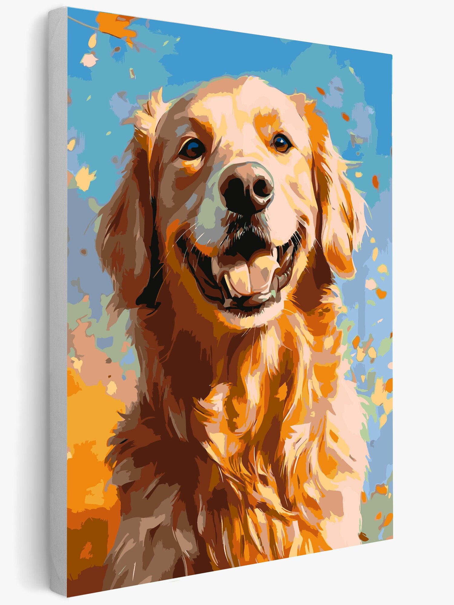 Картина по номерам лабрадор