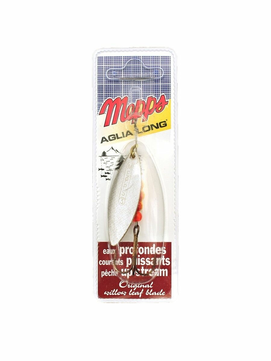 Блесна для рыбалки вращающаяся MEPPS "Aglia Longue AG" №3 (11,5г) блистер