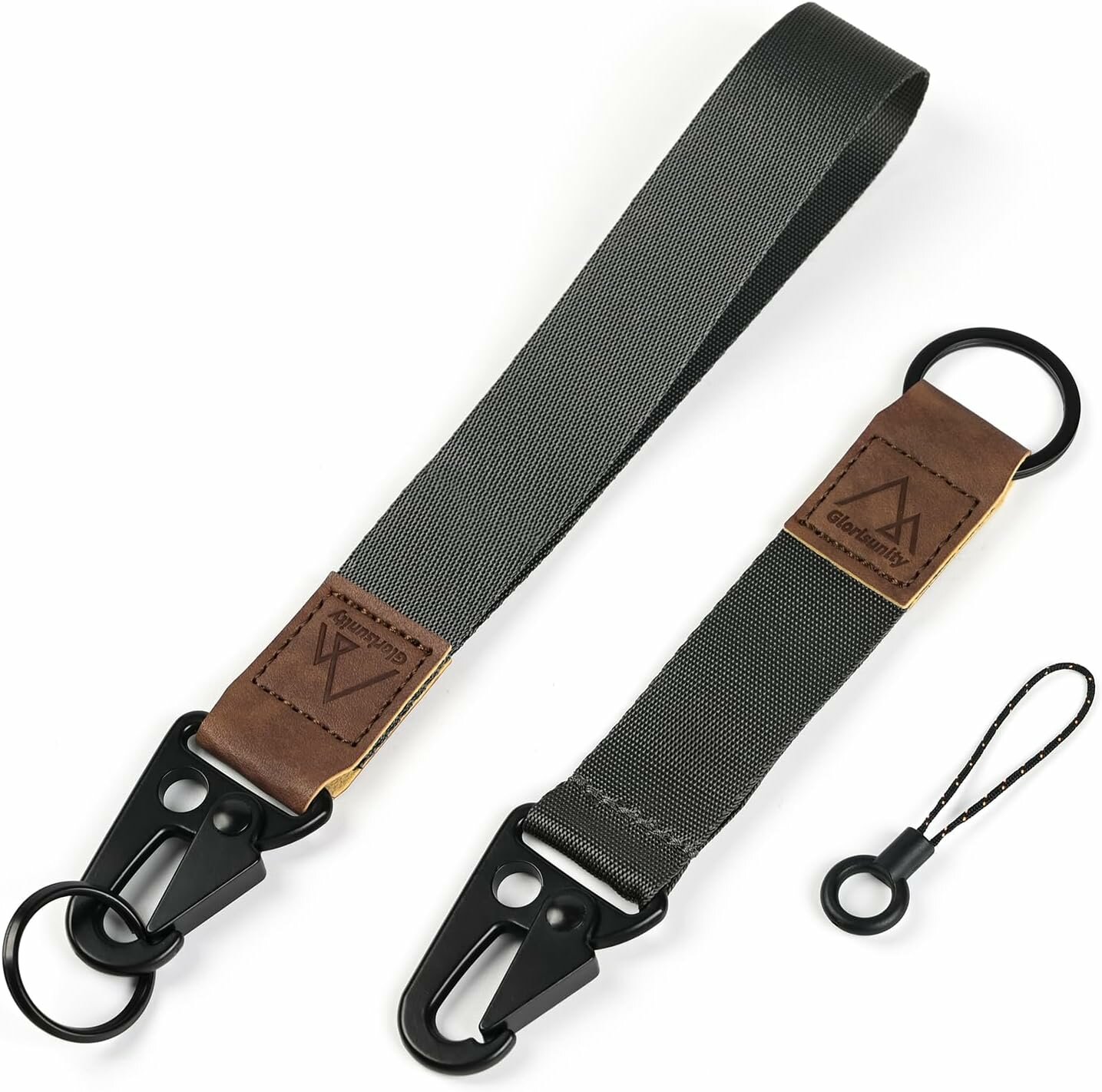 Держатель брелока на запястье, ремешок для ключей для женщин и мужчин, ремешок для ключей от машины (2 шт.)…