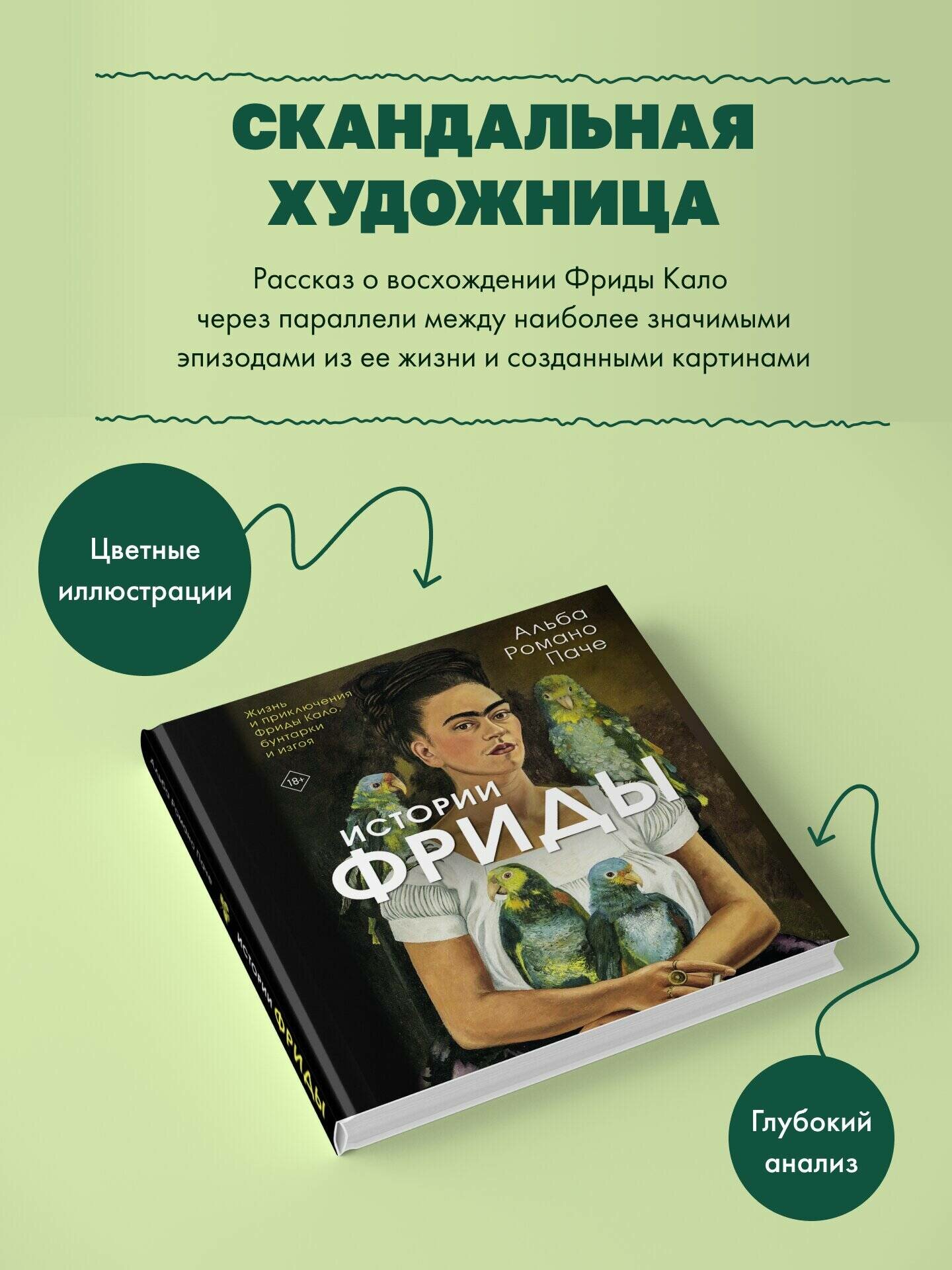 Истории Фриды: Жизнь и приключения Фриды Кало, бунтарки и изгоя Романо Паче Альба