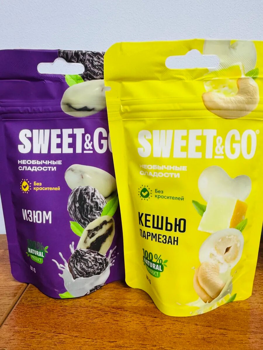 Конфеты 2 пачки по 80 грамм набор в дорогу, на работу