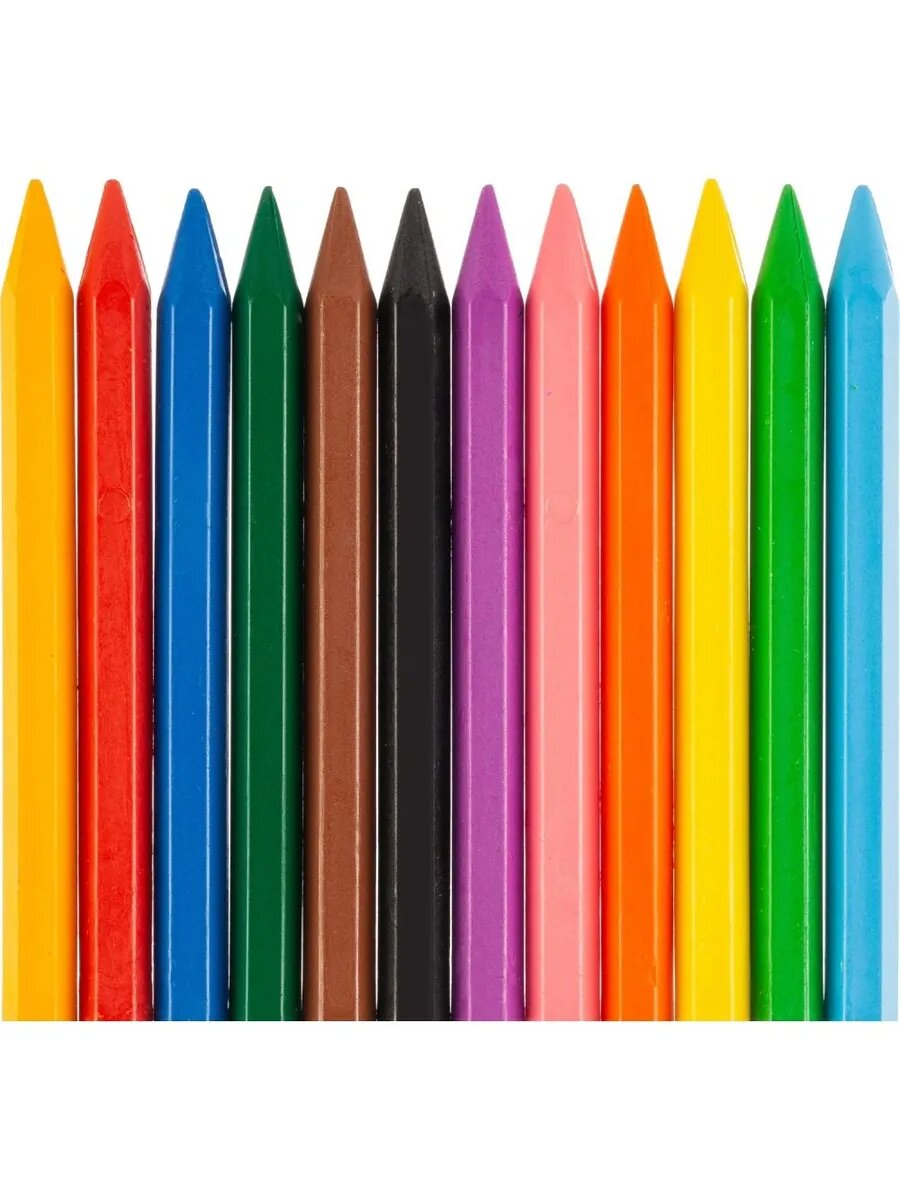 Цветные восковые мелки для творчества