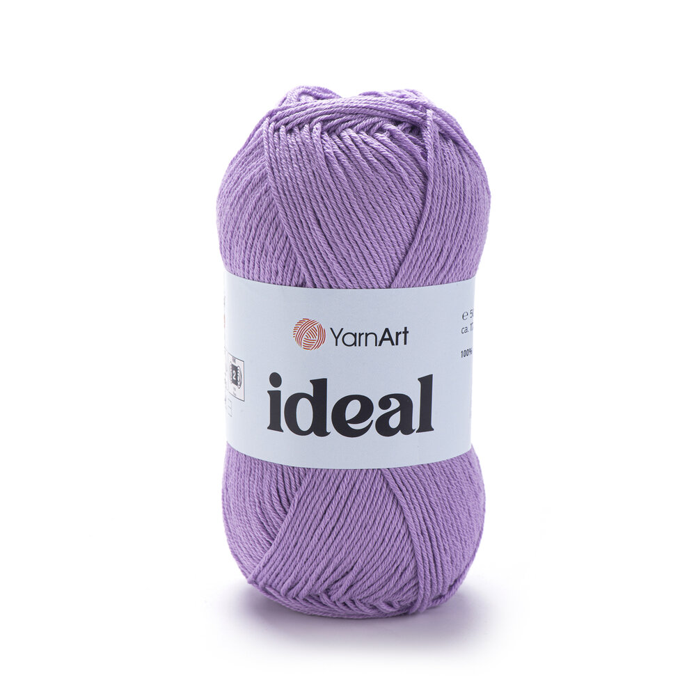 Пряжа для вязания YarnArt Ideal 245 светло-сиреневый 50 гр/170 м 100% хлопок