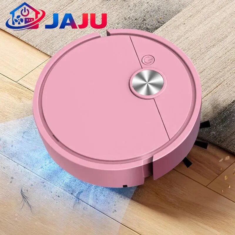 Робот-пылесос Robot Cleaner, белый, установка на зарядное устройство, комплект с контейнером — фото 1