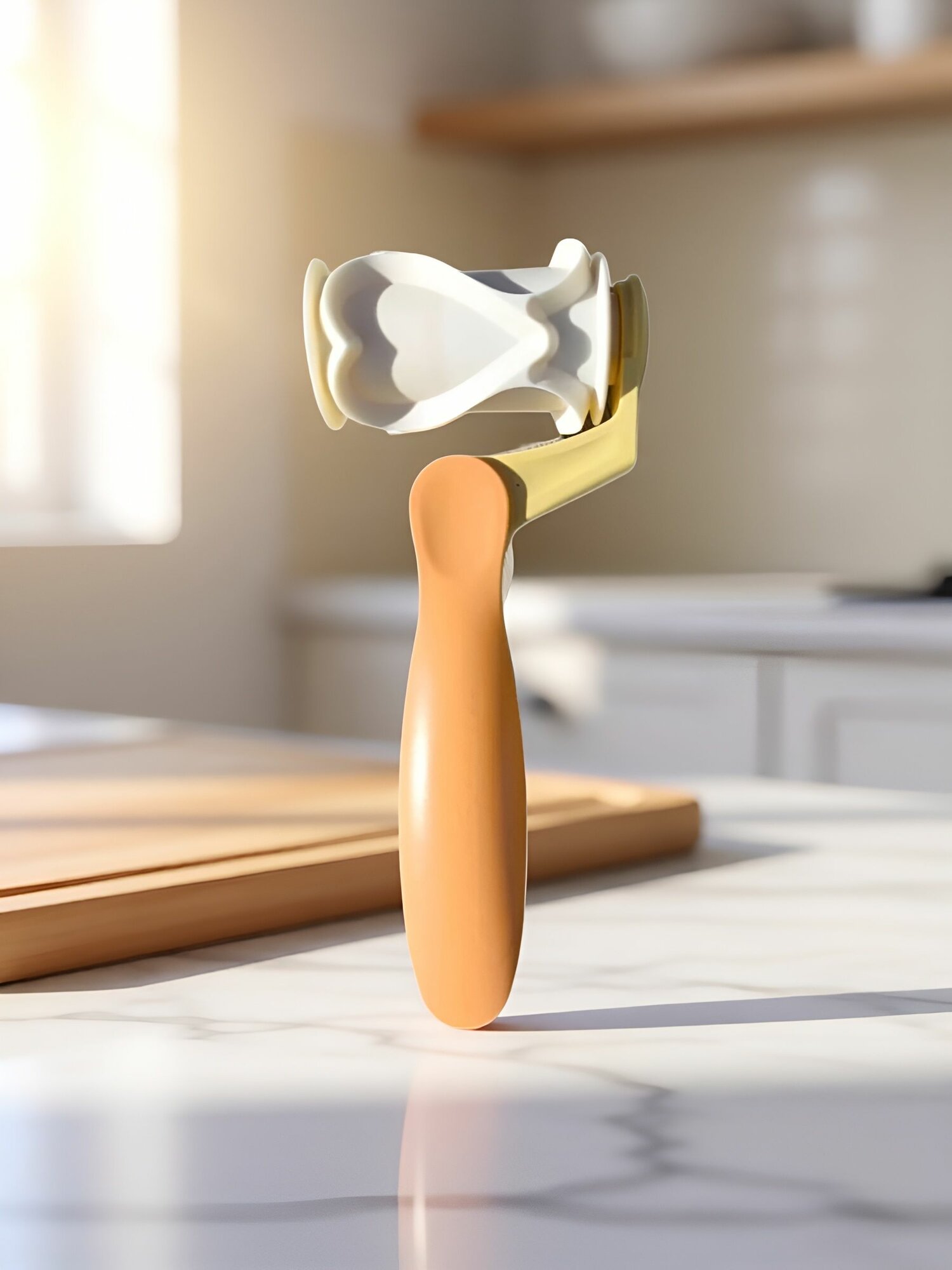 TUPPERWARE Мини-скалка "Весёлый кулинар" для печенья "Сердечко"