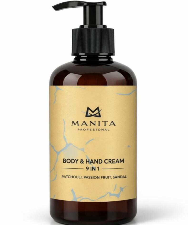 Крем для рук и тела PATCHOULI, PASSION FRUIT, SANDAL 300 мл