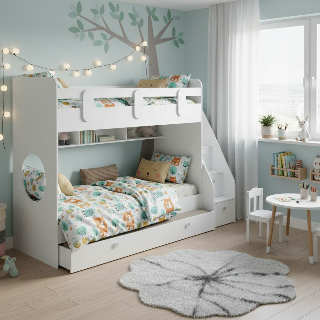 Кровать Фортуна-3 190х80 (цвет белый)