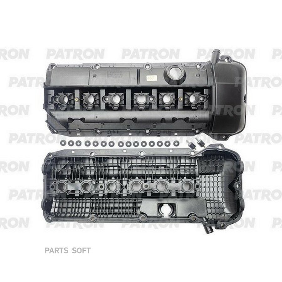 Крышка клапанная (Mot. M54 2.0/2.5) 2002- BMW: 3-серия (E46), 5-серия (E39/E60), X3 (E83), X5 (E53) PATRON P17-0020 | цена за 1 шт