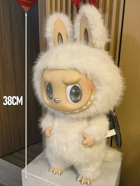 Большая мягкая игрушка 38см коллекционная лабубу LABUBU ZIMOMO
