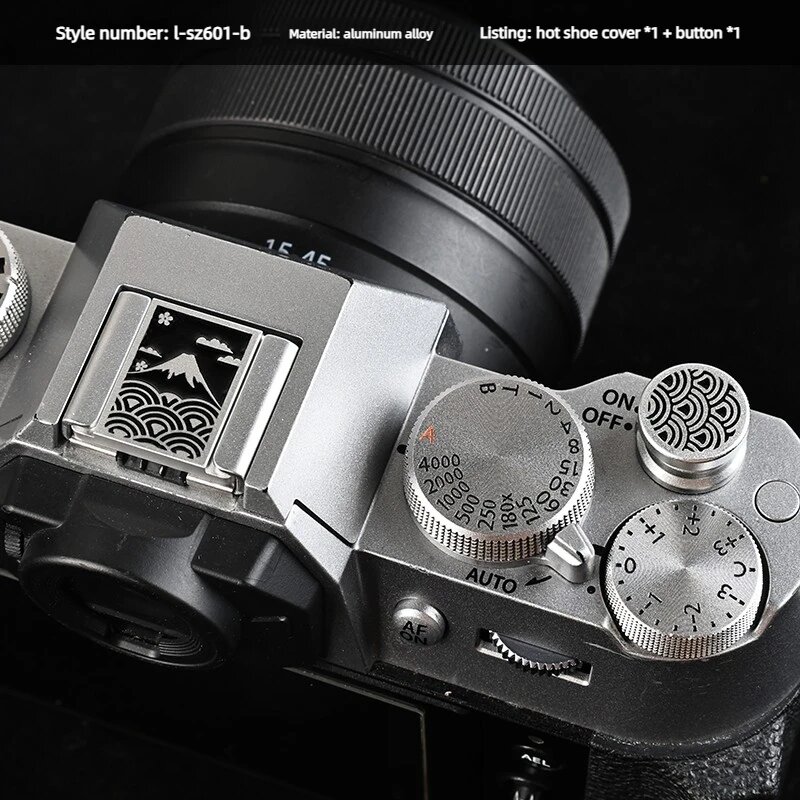 Крышка горячего башмака и кнопка Fujifilm, Цвет: a suit