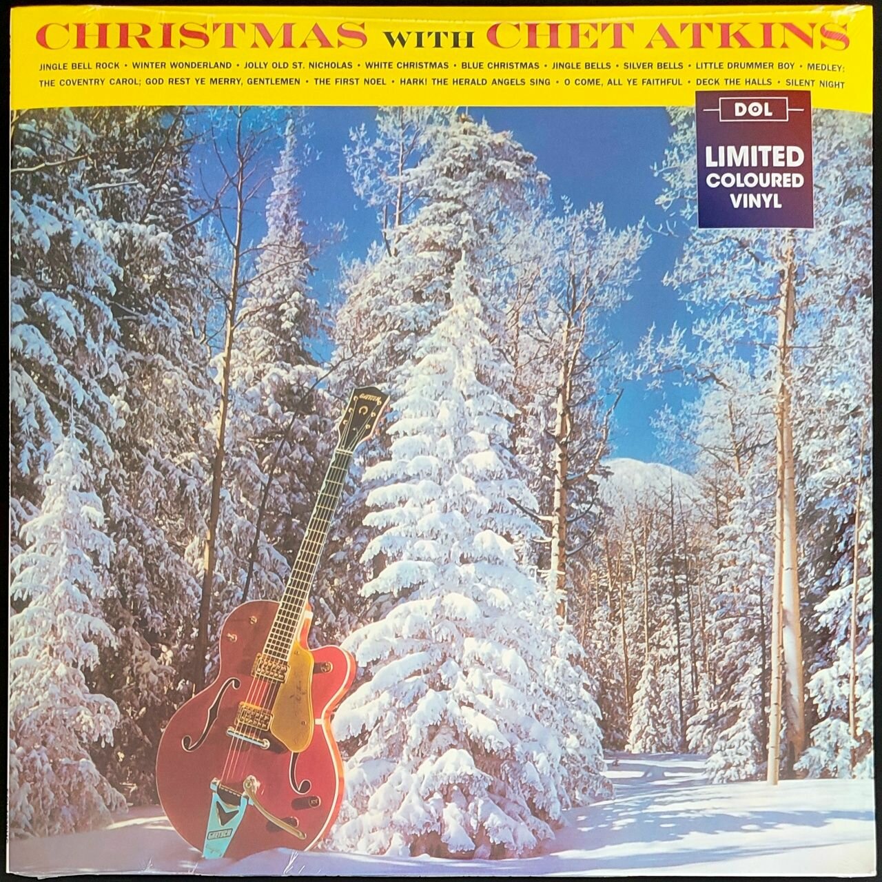 Виниловая пластинка Chet Atkins Christmas With Chet Atkins (LP, 2024, DOL) orange