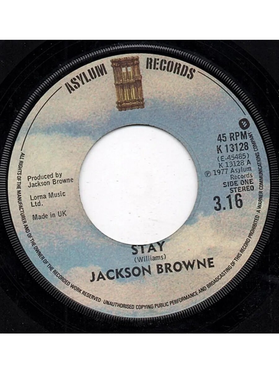 Jackson Browne - Stay (нет обложки)