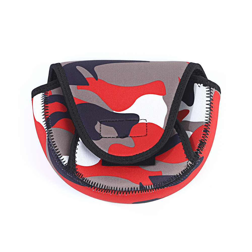 Сумка для хранения рыболовных катушек, утолщённый защитный чехол для рыболовных катушек, разноцветная сумка для рыболовных катушек, рыболовные принадлежности, камуфляж для барабанных катушек.