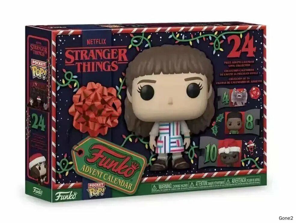 Stranger things адвент календарь