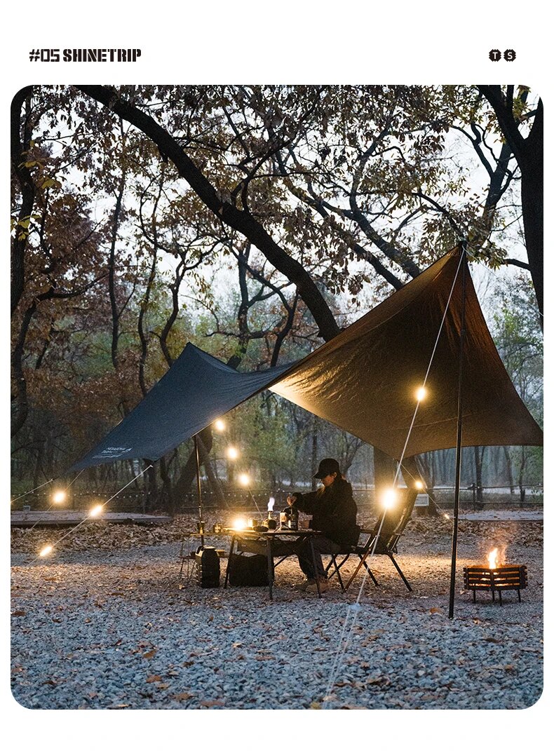 ShineTrip 05Series тактический светильник для ветровой веревки 10 PCS Light