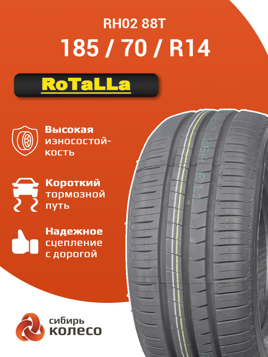 185/70R14 Rotalla RH02 88T