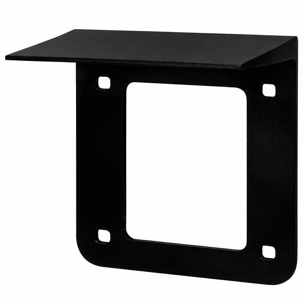 Защитный козырек для электромеханического замка, черный PETG, всепогодный