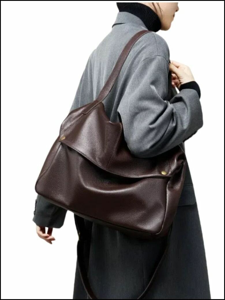 Сумка Tote из мягкой кожи