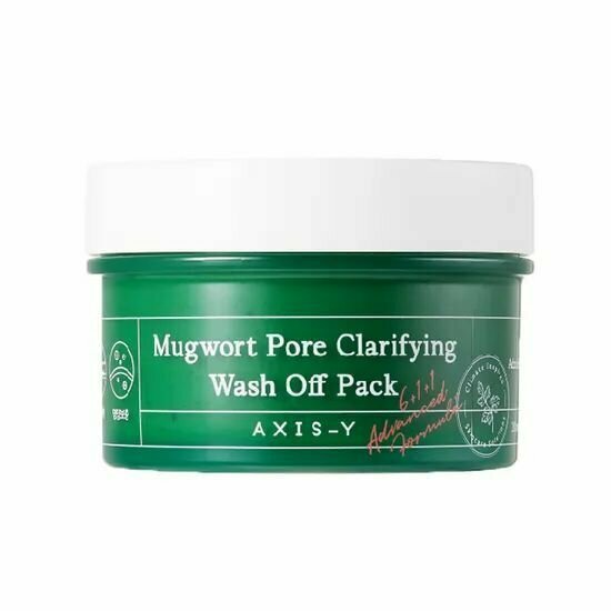 AXIS-Y Глиняная маска для проблемной кожи Mugwort Pore Clarifying Wash Off Pack 100мл