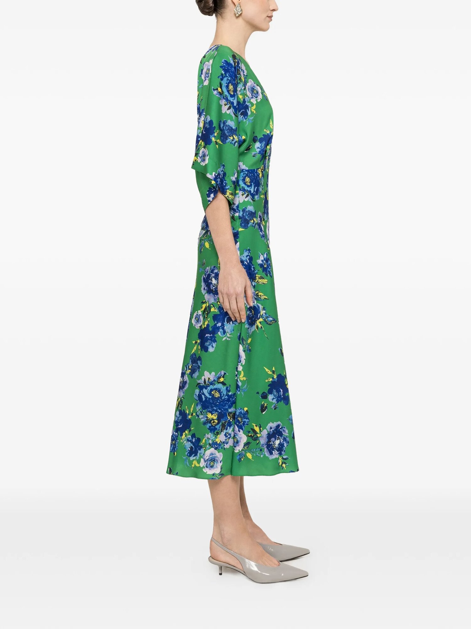 Платье Nissa Printed midi dress, размер 46 — фото 1