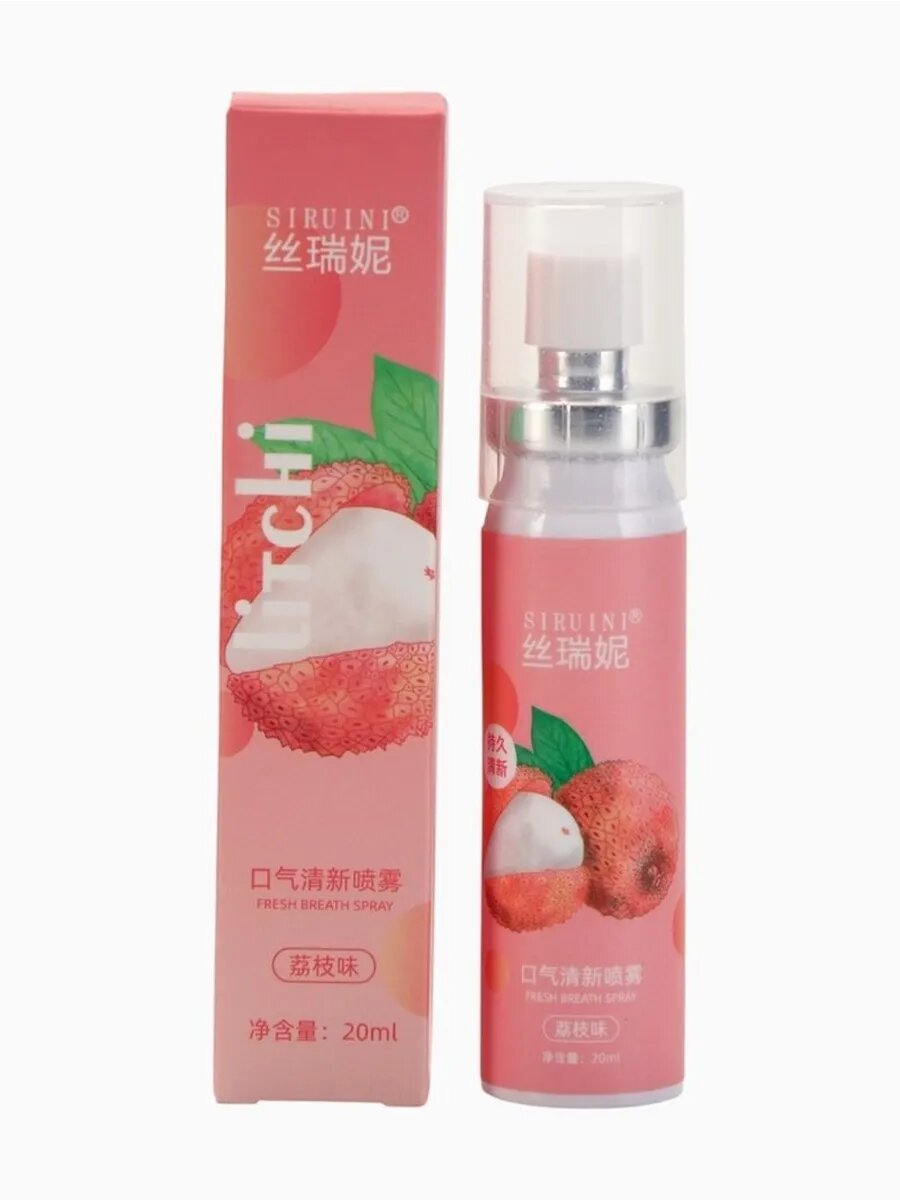 Освежитель дыхания с ароматом личи, 20 мл