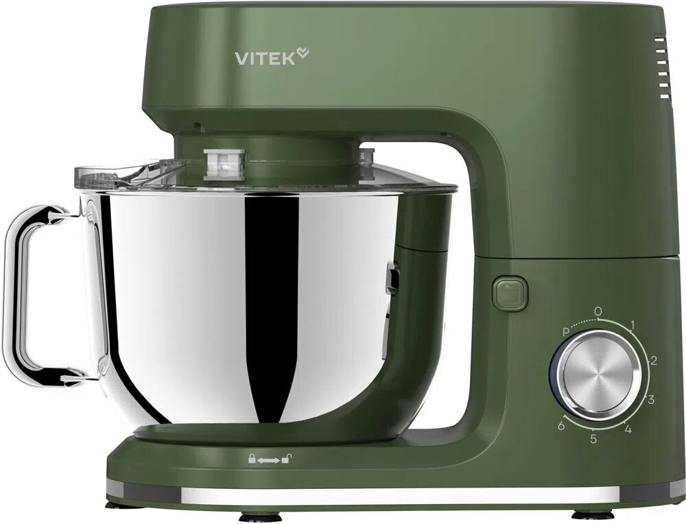 Миксер планетарный Vitek Элегия VT-PM0662 2000Вт можжевеловый