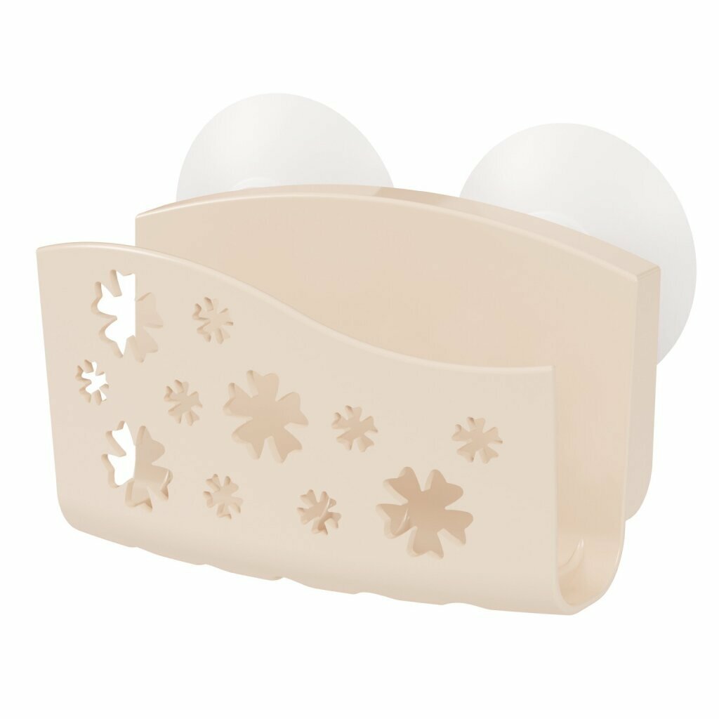 Подставка для губки на присоске Альтернатива М4668, кухонный держатель в раковину, органайзер хранения мелочей.