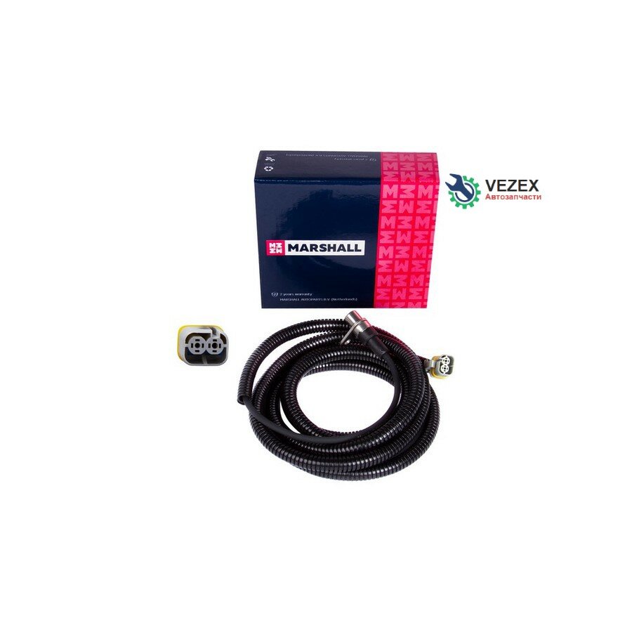 MARSHALL M6210010 датчик ABS! прямой, L2065 мм \ Omn MAN