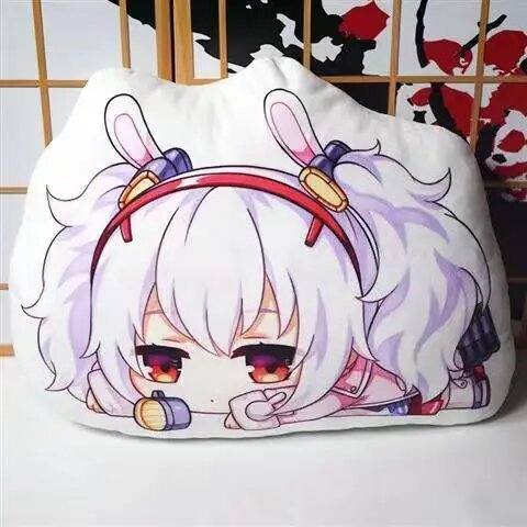 Плюшевая подушка Azur Lane Кага Лэффи Иллюстрис Акаги