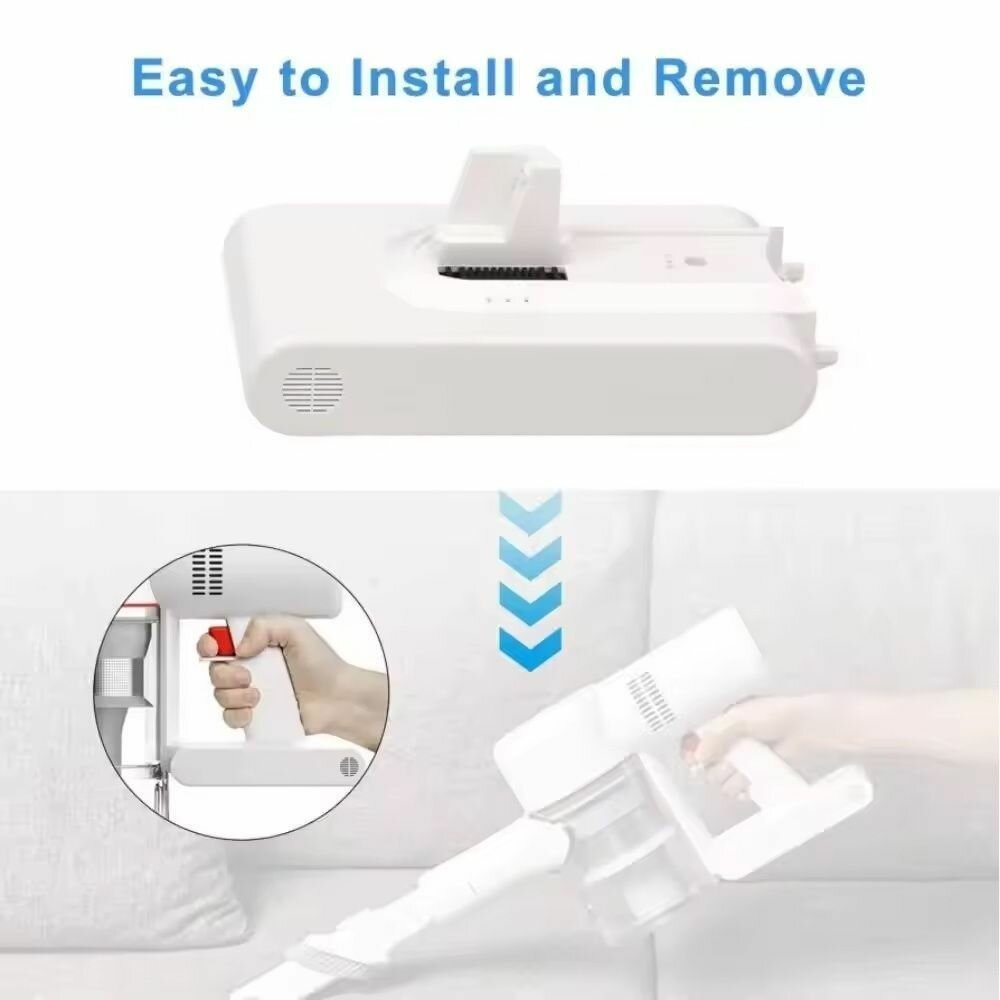 Литиевая батарея для Портативного беспроводного пылесоса Dreame V8 V9 V10 V9P XR VVN3 VVN4, запасные части для аккумулятора